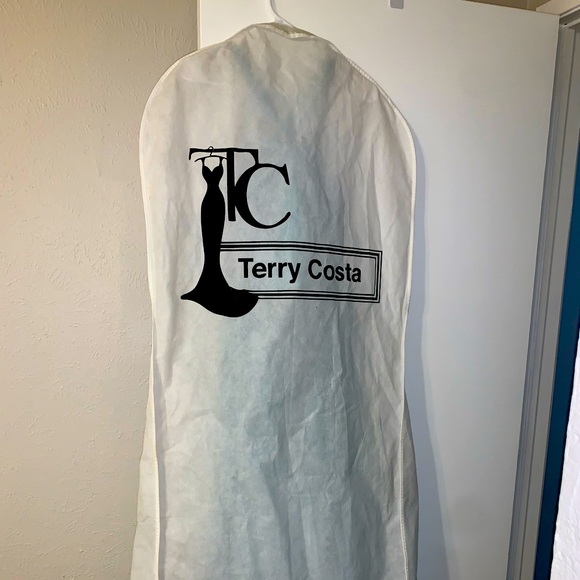 Terry Costa | Dresses | Terry Costa Emerald Green Beaded Dress | Poshmark